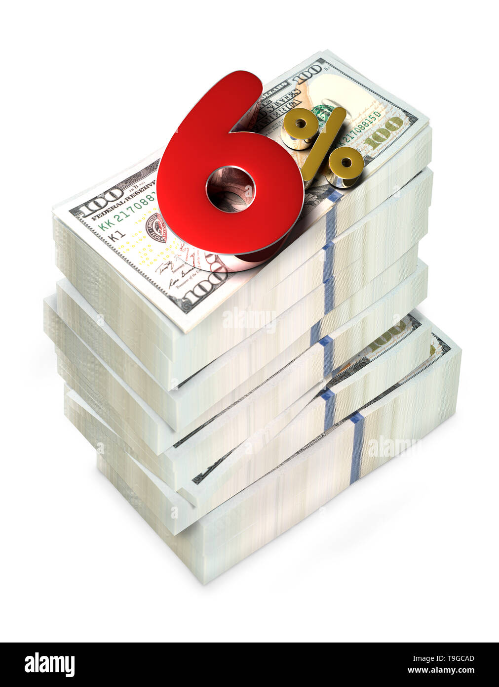 6 percentage hi-res stock photography and images - Alamy