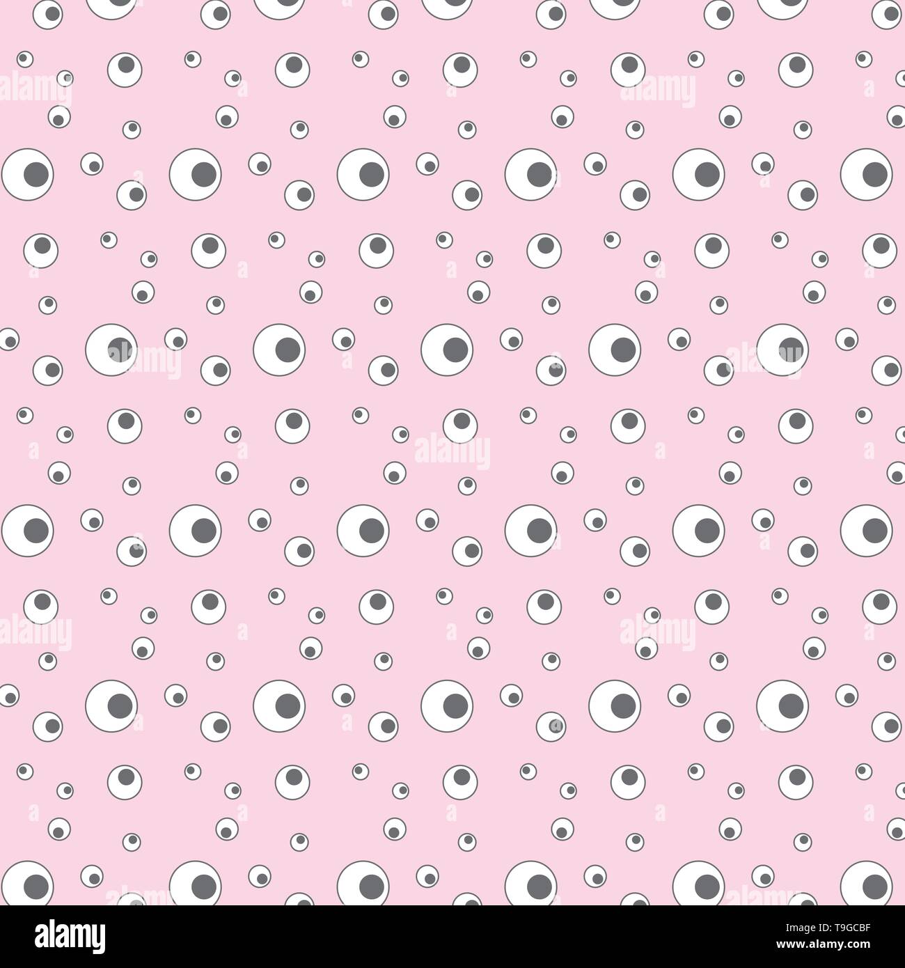 Seamless eye vector pattern for all background designs Stock Vector ...