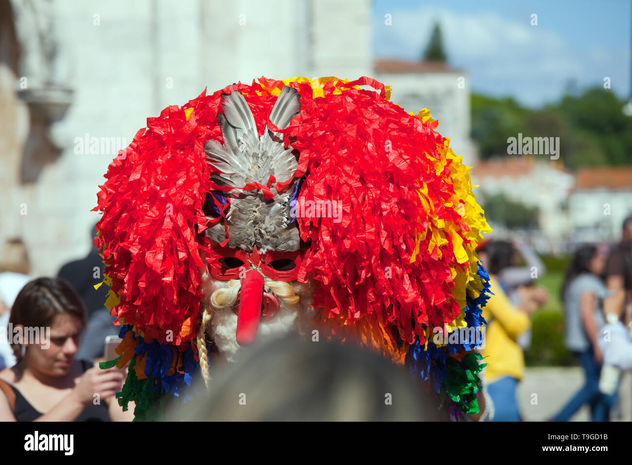 Iberian Mask International Festival (FIMI) . Parade of costumes and ...