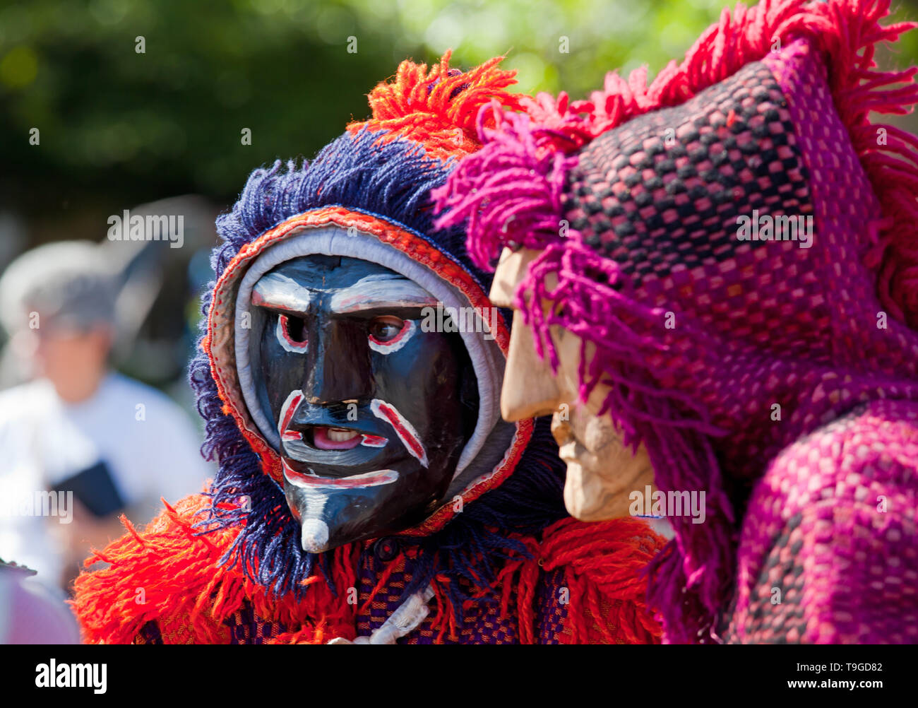 Iberian Mask International Festival (FIMI) . Parade of costumes and ...