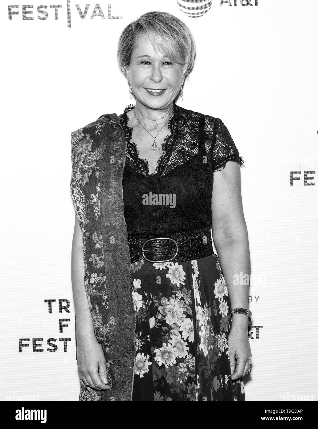 New York, NY - April 28, 2019: US actress and voice of 'Lisa Simpson ...