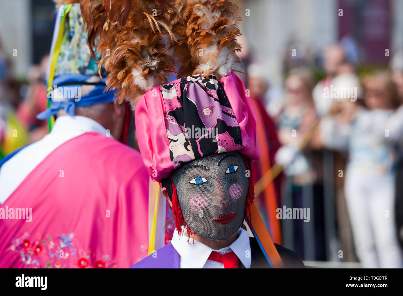 Iberian Mask International Festival (FIMI) . Parade of costumes and ...