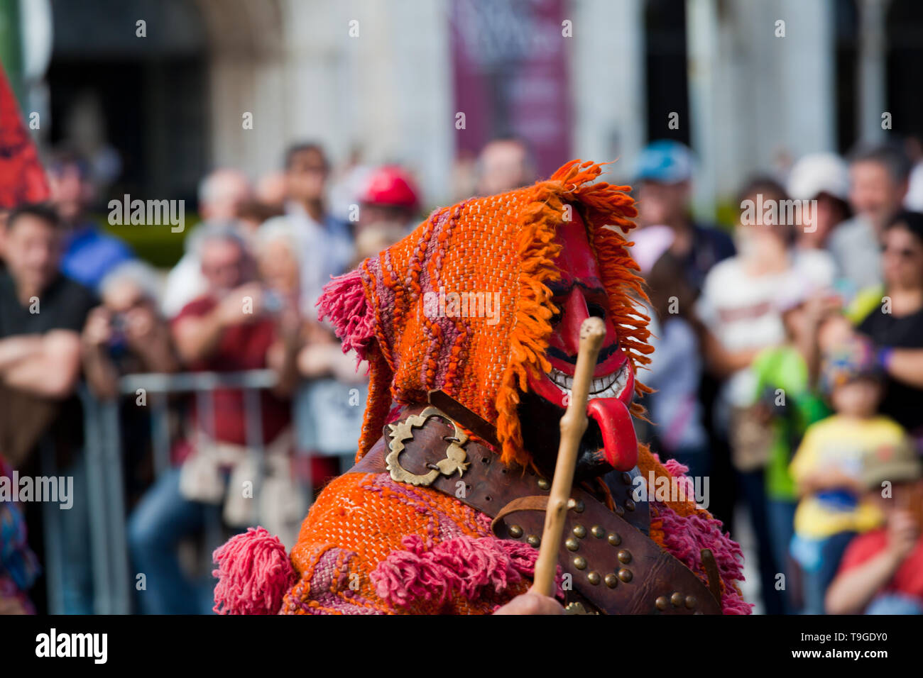 Iberian Mask International Festival (FIMI) . Parade of costumes and ...