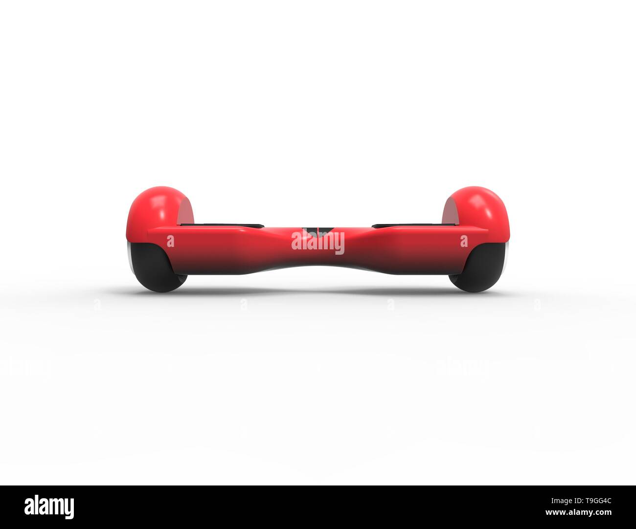 3D rendering 3D illustration of a red hoverboard isolated Stock Photo ...
