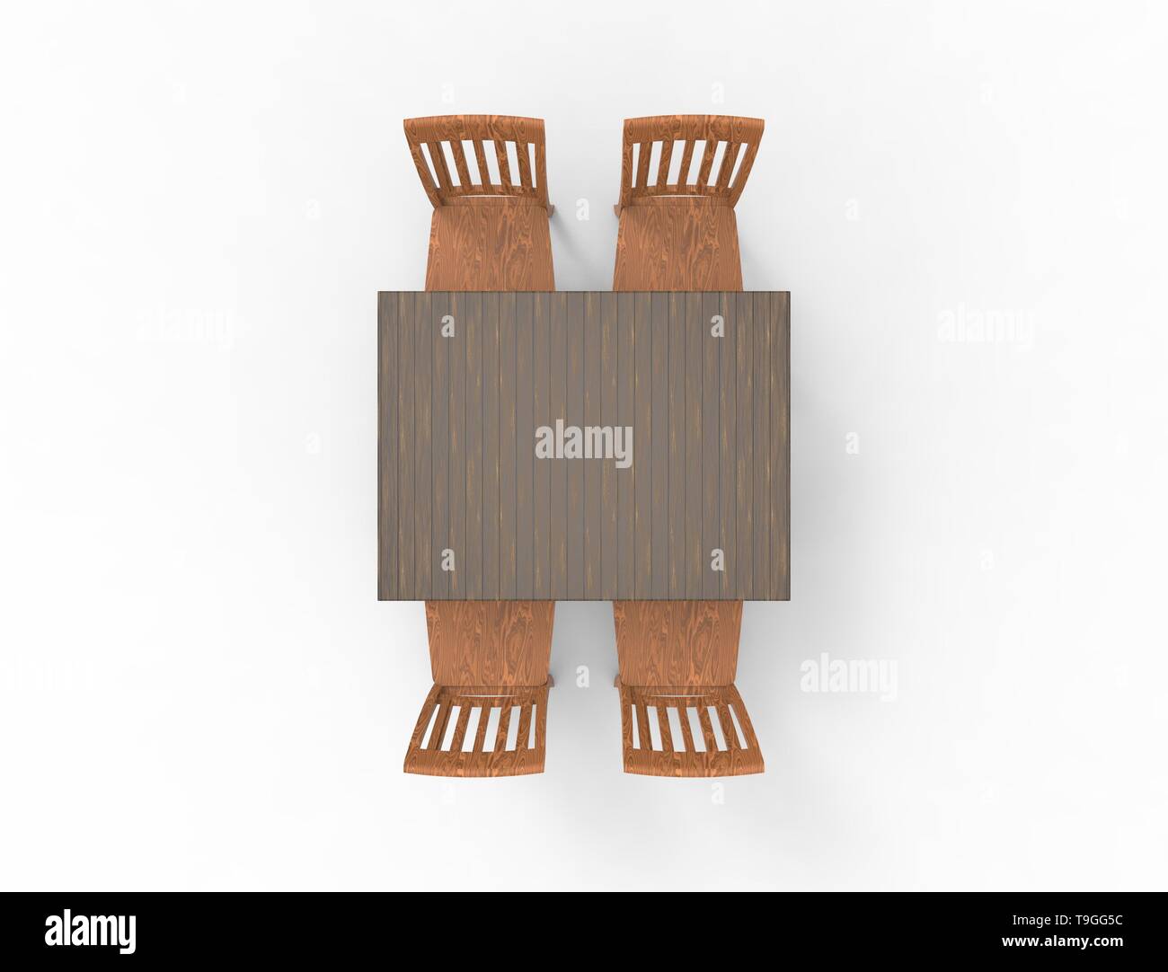Old chairs and tables Cut Out Stock Images & Pictures - Alamy