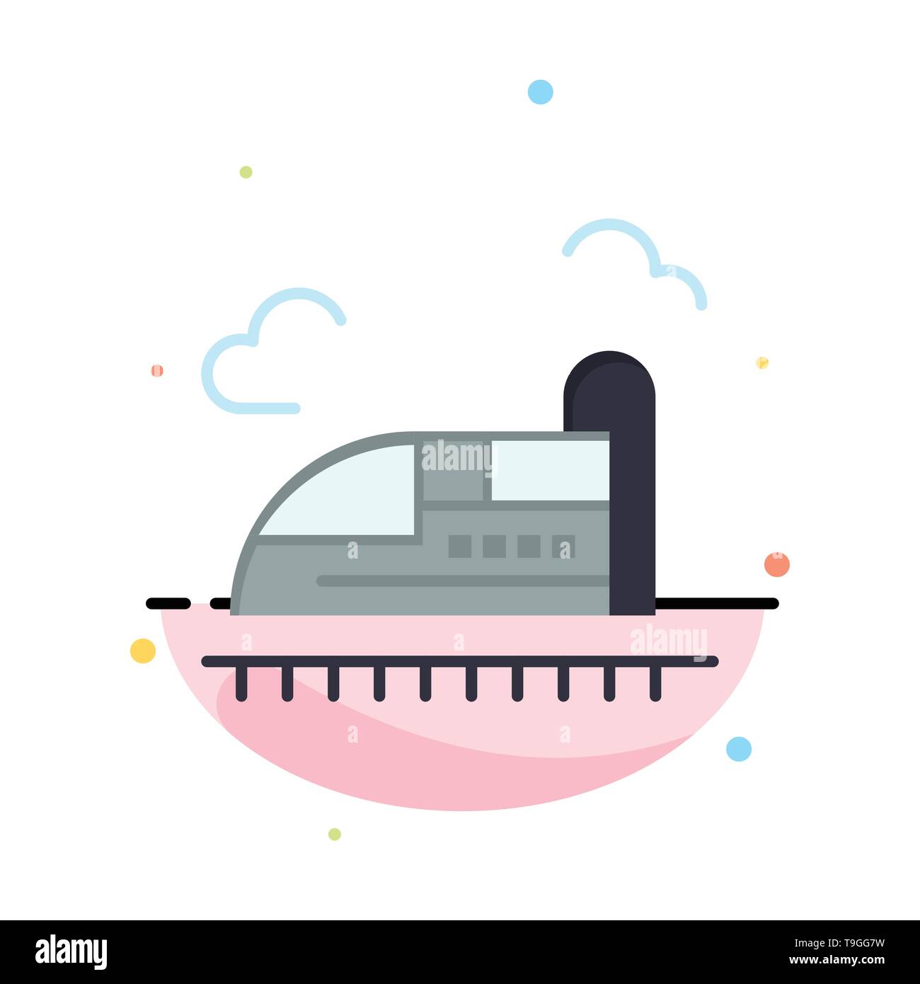 Futuristic high speed train Cut Out Stock Images & Pictures - Alamy