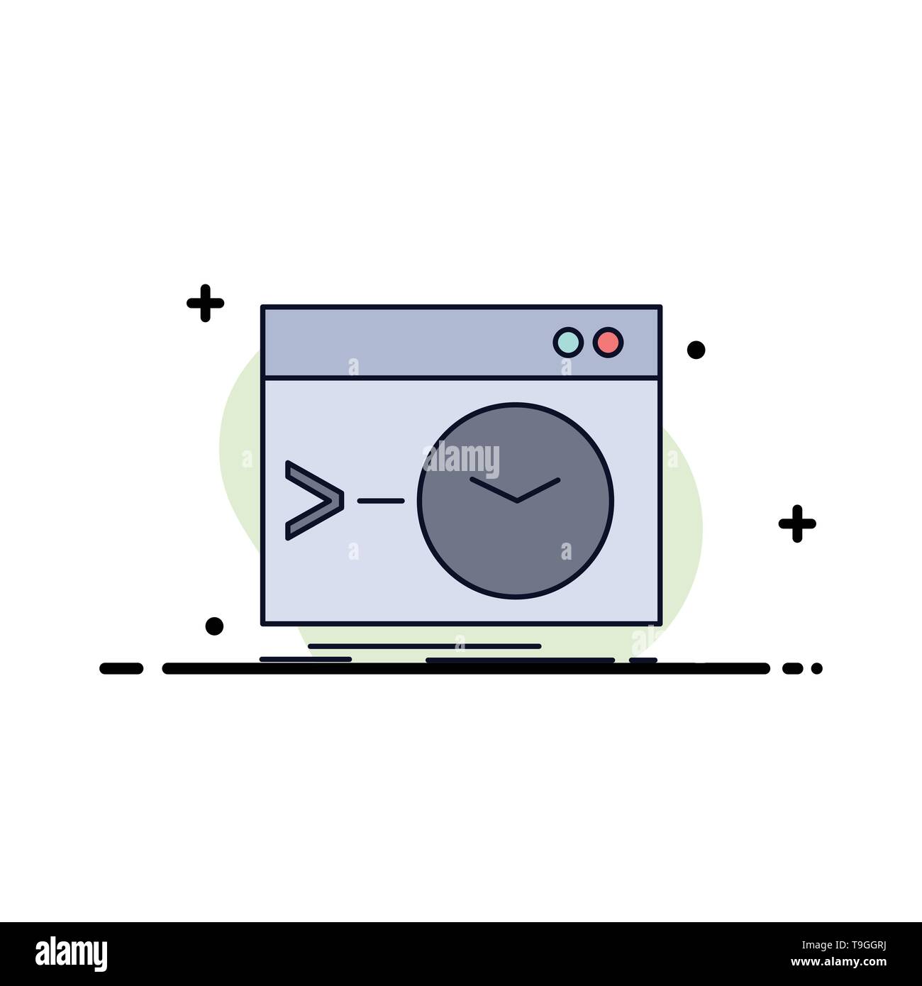 Bash Terminal Stock Vector Images - Alamy