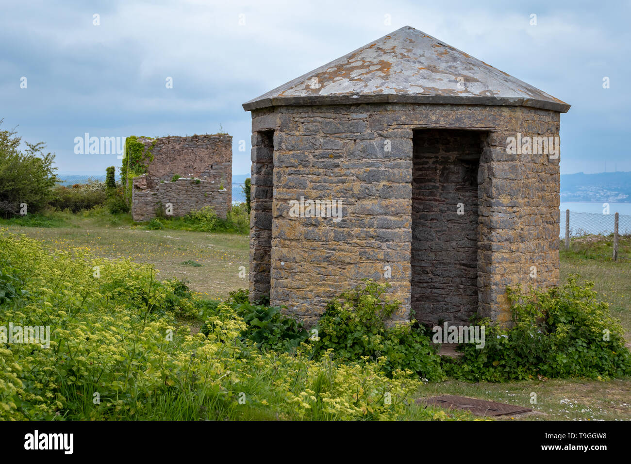 Berry Head Napoleonic Fort Buildings and Wall ,Brixham,Torbay,Devon ...