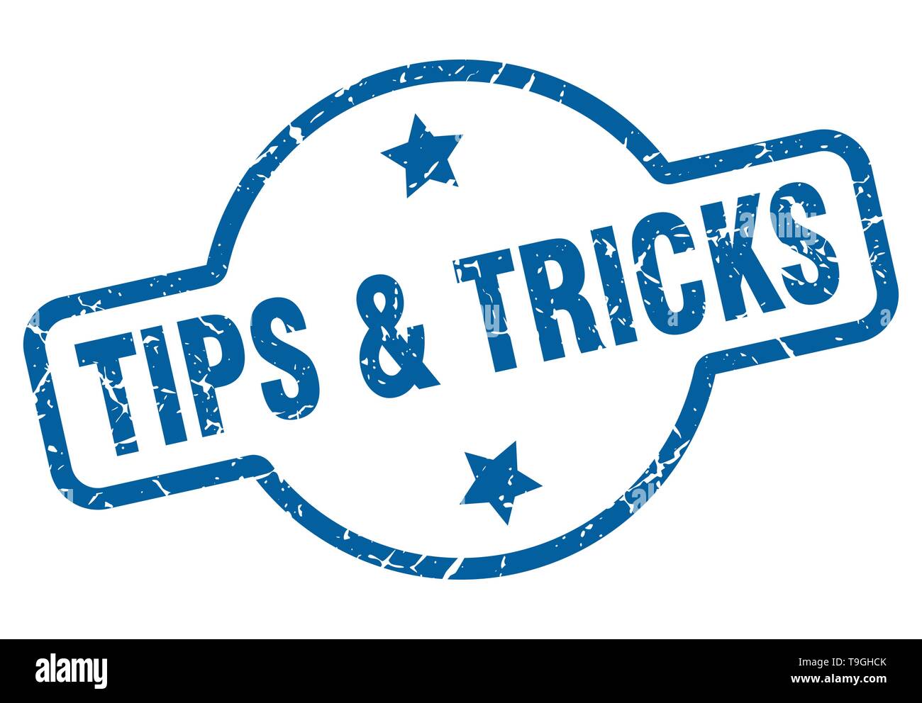 tips & tricks vintage stamp. tips & tricks sign Stock Vector Image ...