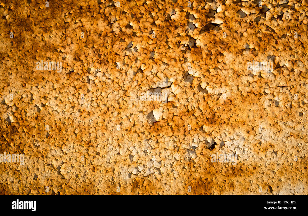 Metal sheet in a very bad and rusty condition Stock Photo - Alamy