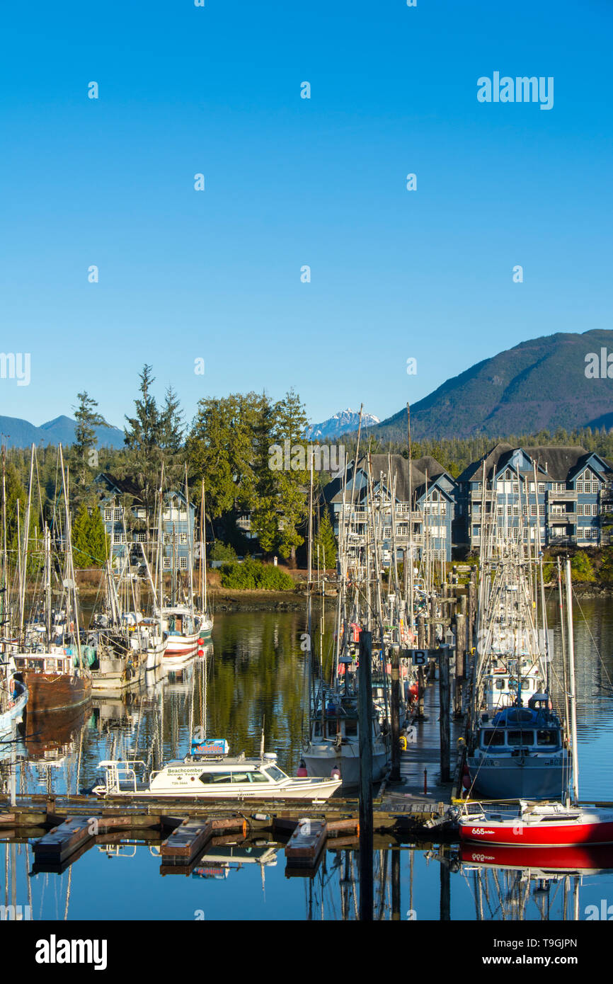 Ucluelet harbour ucluelet vancouver island hi-res stock photography and ...