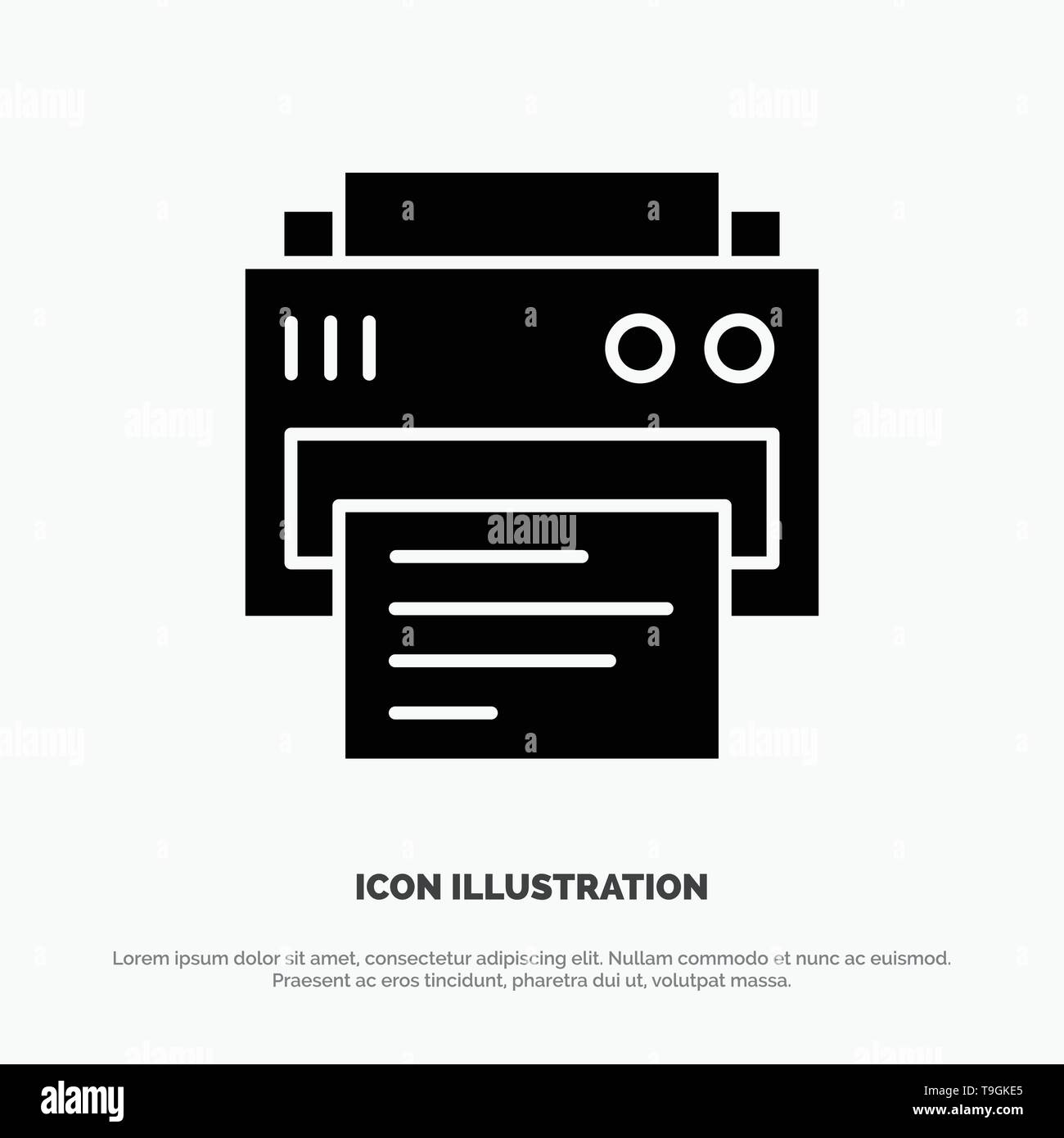 Lithography printing Stock Vector Images - Alamy