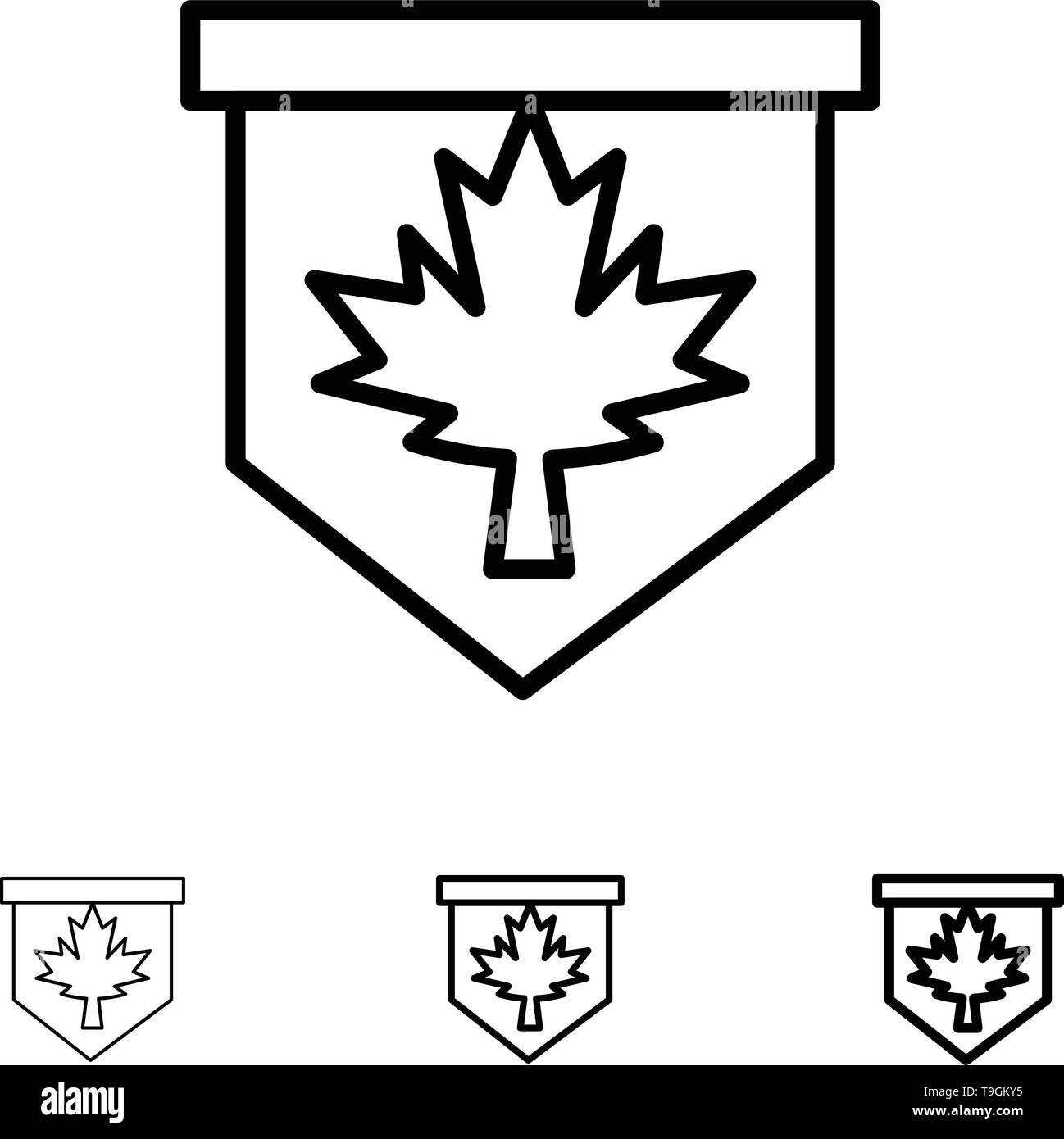 Quebec canadian flag Black and White Stock Photos & Images - Alamy