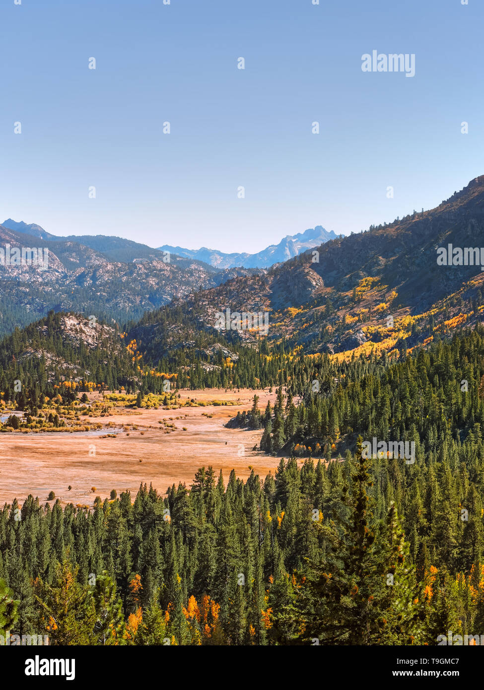 Sierra nevada range california aerial hi-res stock photography and ...