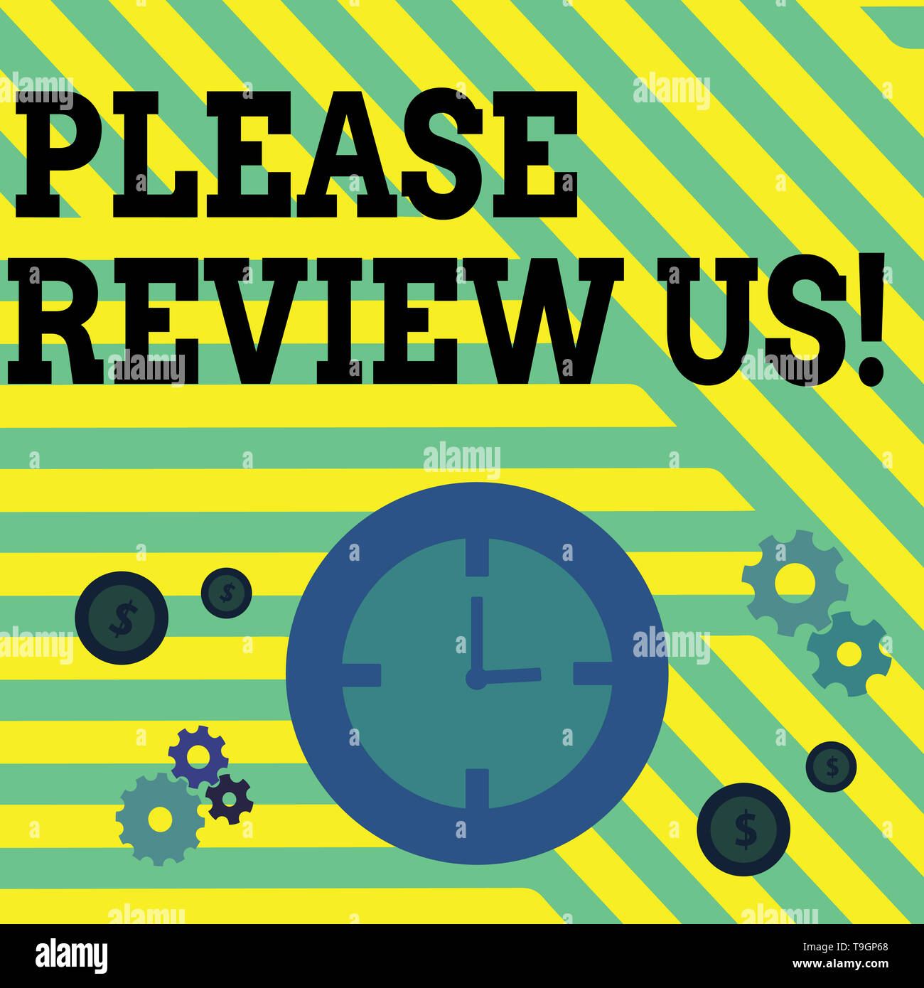Conceptual hand writing showing Please Review Us. Concept meaning ...