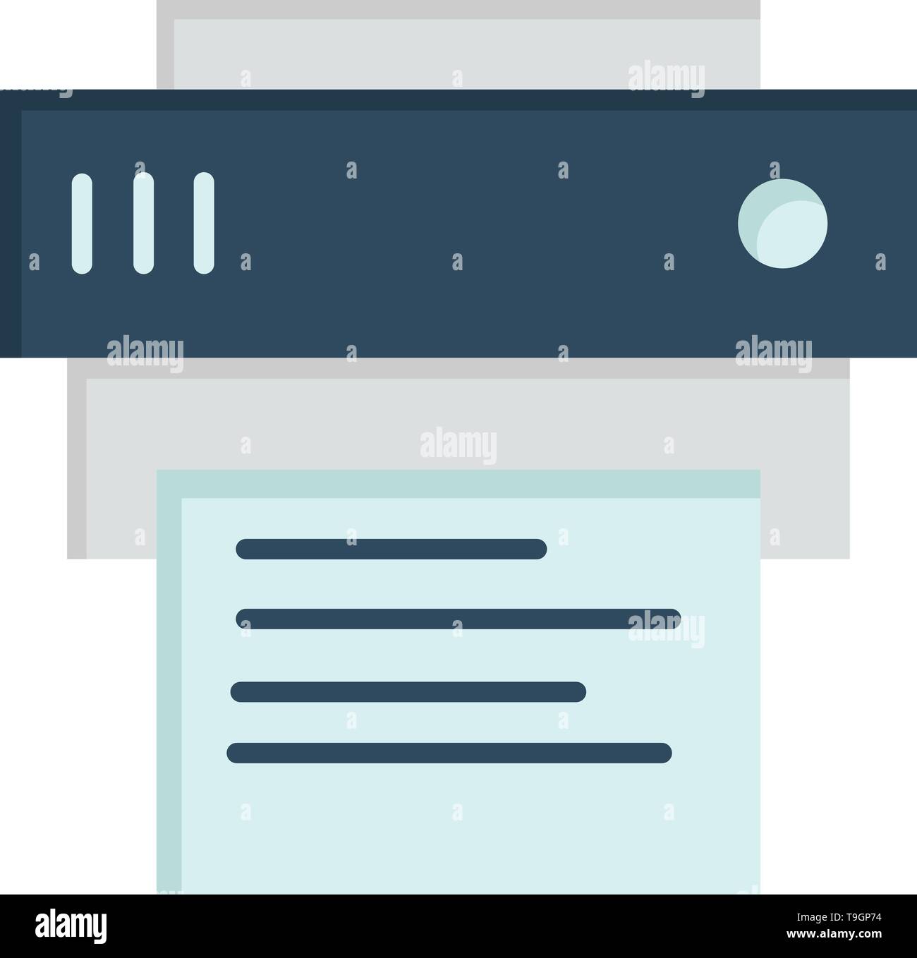 Retro computer printout Stock Vector Images - Alamy