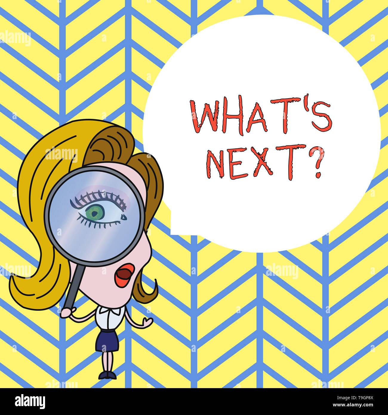 Text sign showing What S Next Question. Business photo showcasing ...