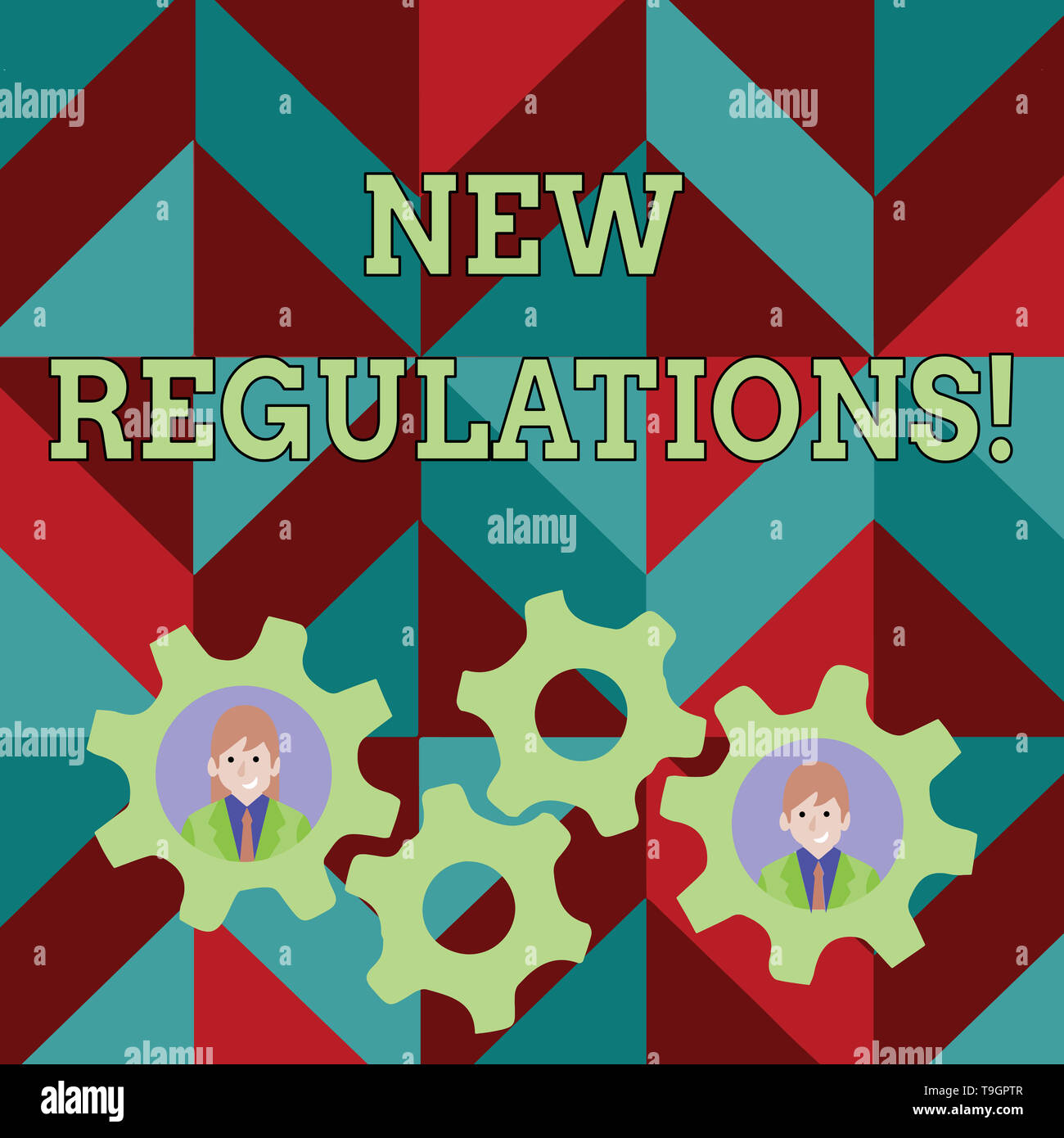 Conceptual hand writing showing New Regulations. Concept meaning rules ...