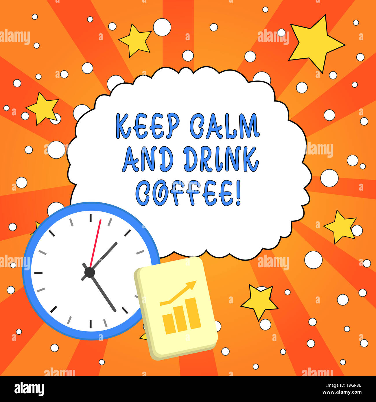 Keep calm drink coffee sign hi-res stock photography and images - Alamy