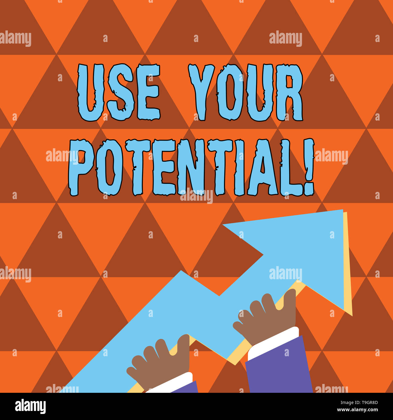 Conceptual hand writing showing Use Your Potential. Concept meaning ...