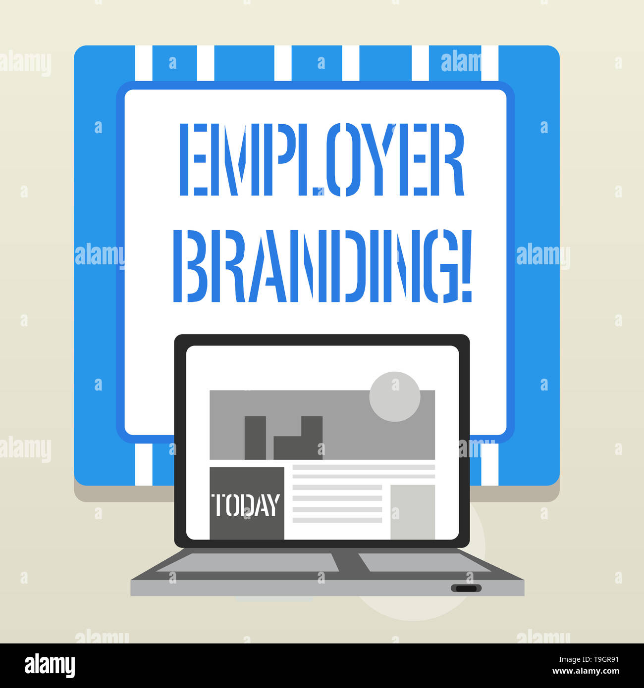 Word writing text Employer Branding. Business photo showcasing ...