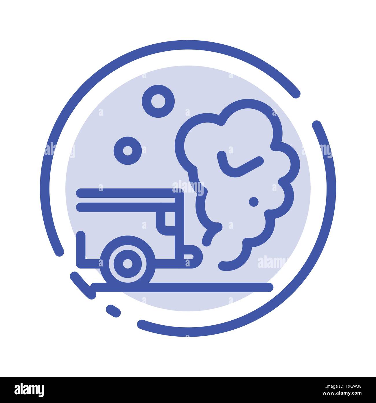 Air pollution by traffic Stock Vector Images - Alamy