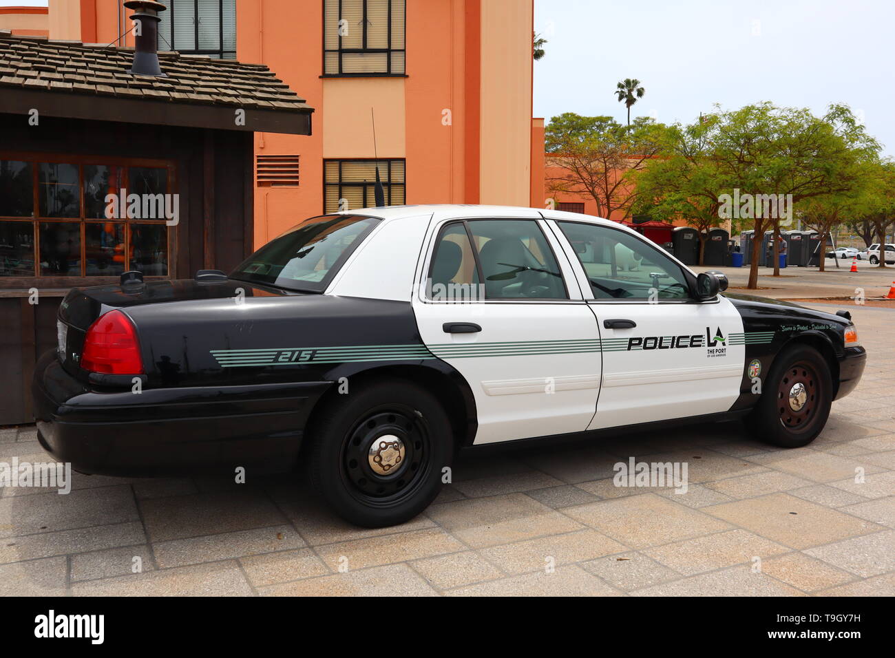 Port of los angeles police hi-res stock photography and images - Alamy