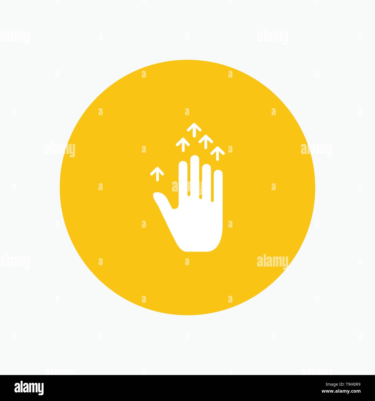 Pressing arrow Stock Vector Images - Alamy