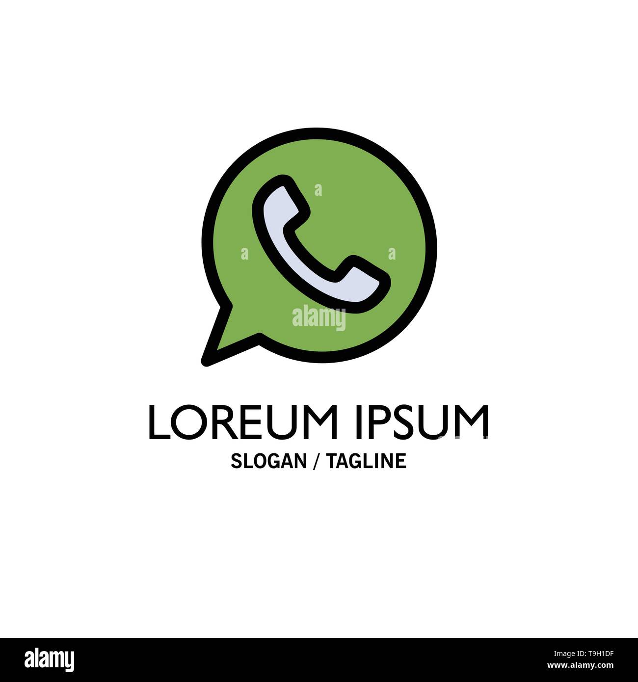 Whatsapp whats app logo icon Stock Vector Images - Alamy