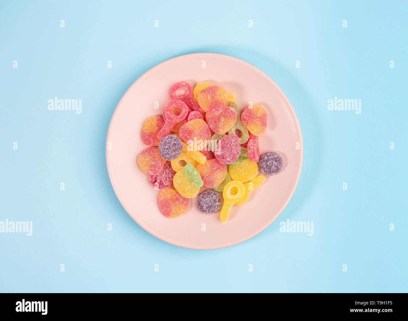 Portion assorted flavors gummy hi-res stock photography and images - Alamy