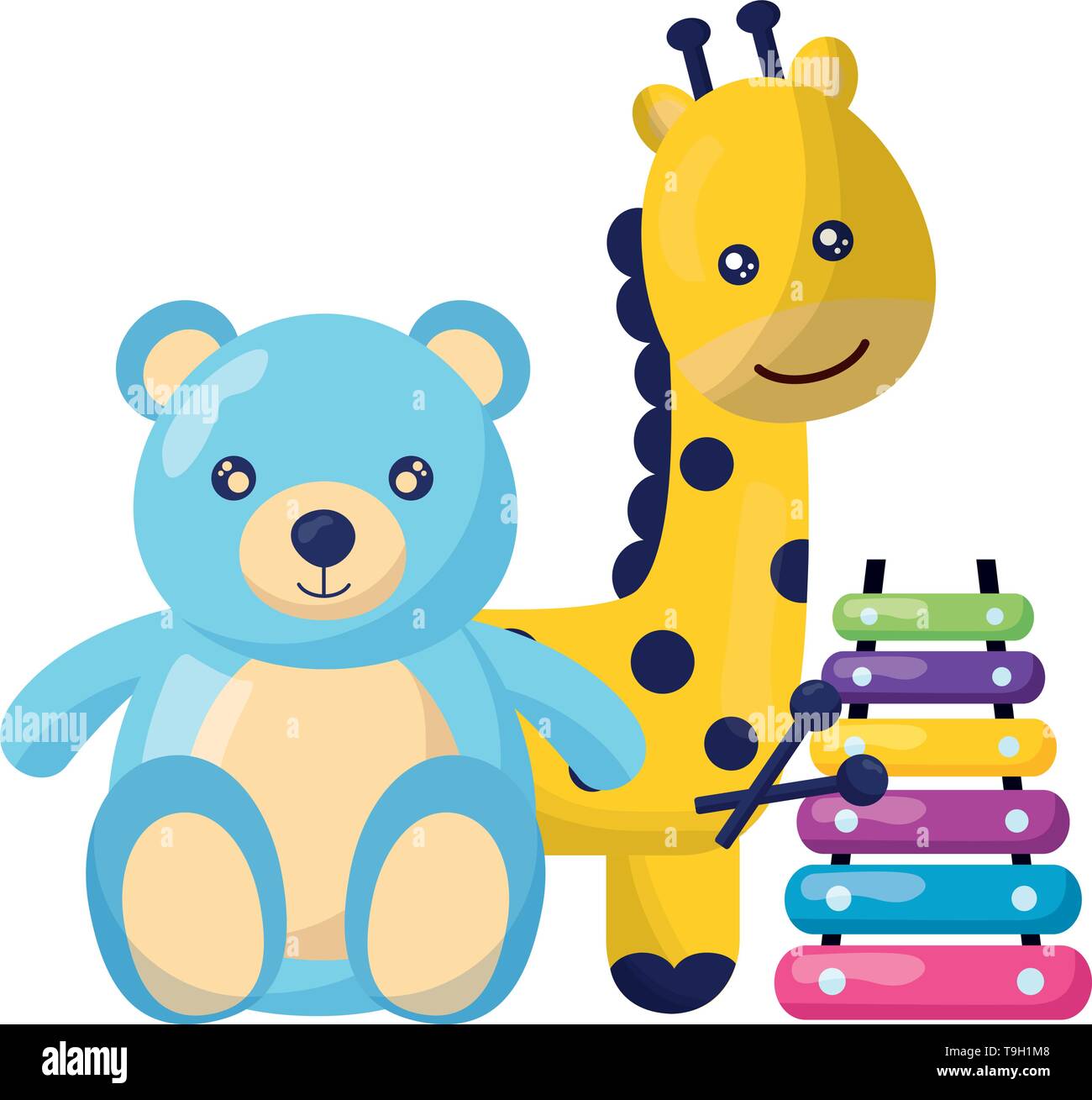 kids toys design Stock Vector Image & Art - Alamy