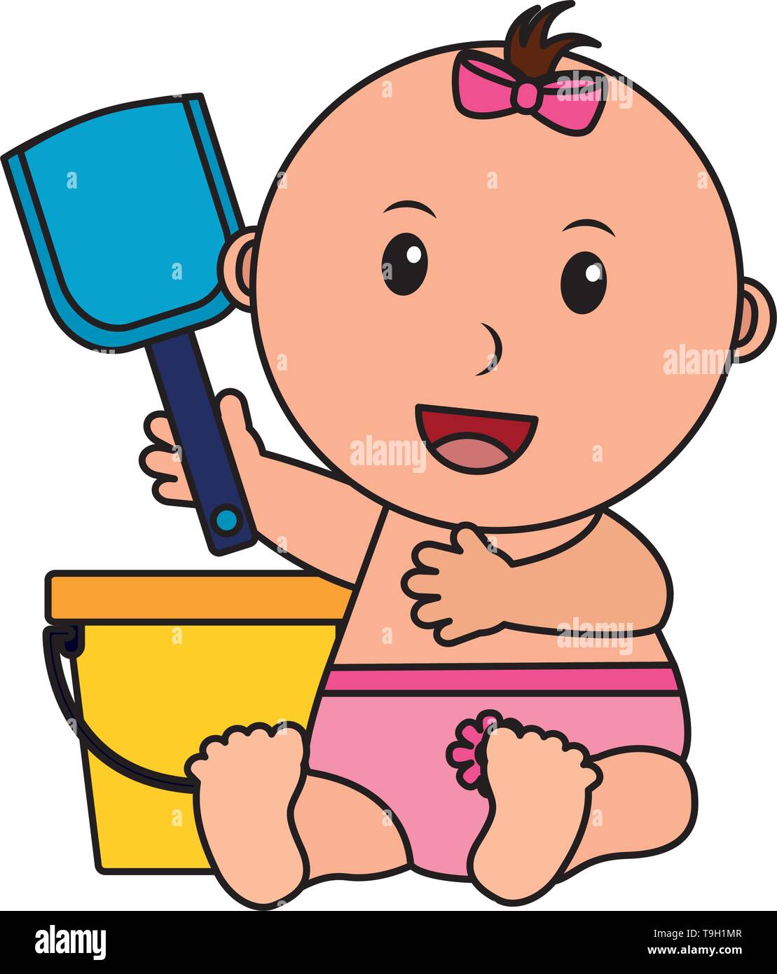 Baby boy toy rocking Cut Out Stock Images & Pictures - Alamy