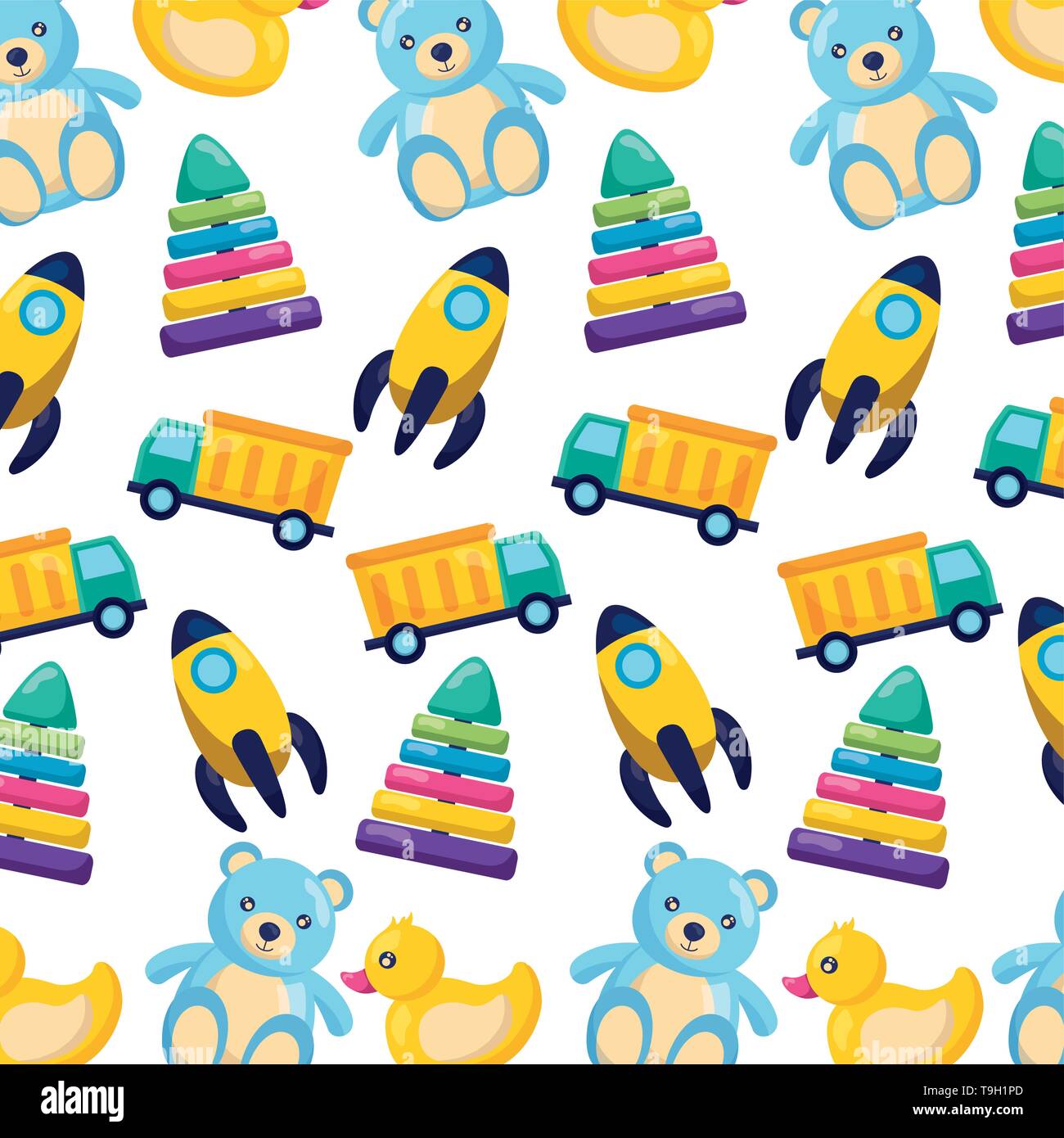 kids toys design Stock Vector Image & Art - Alamy