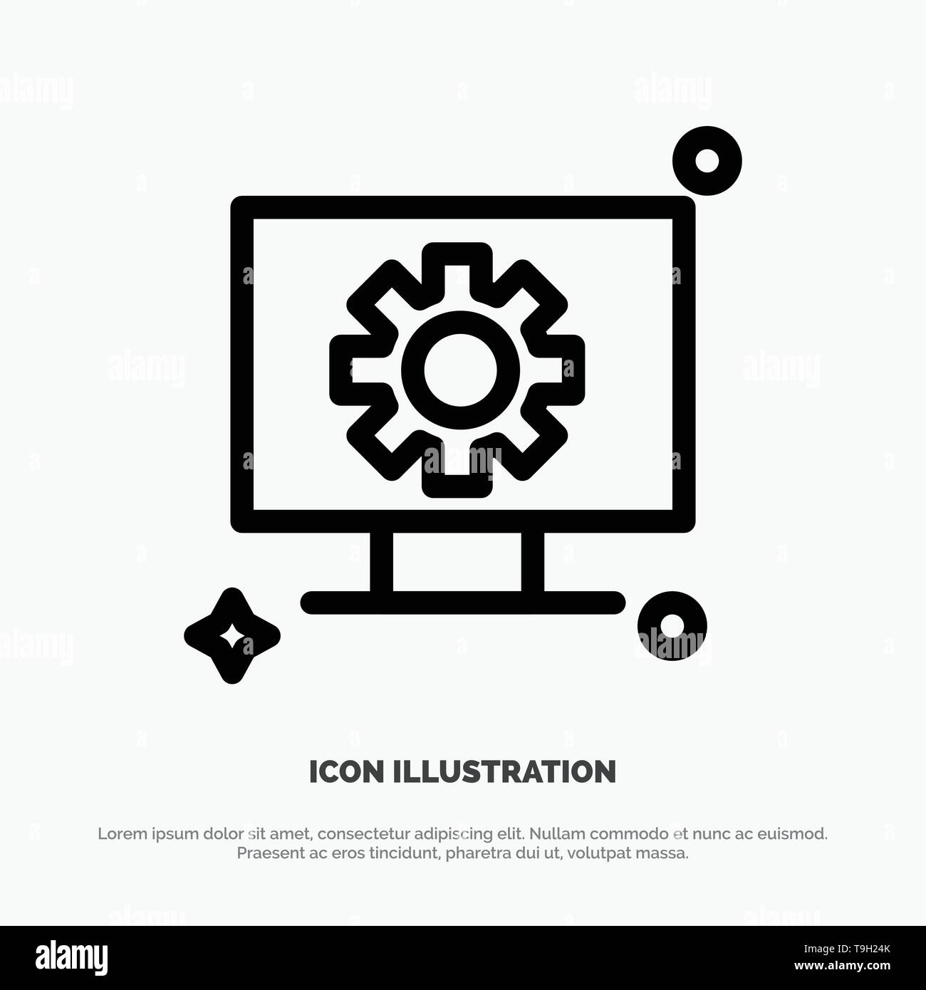 Setting gear Stock Vector Images - Alamy