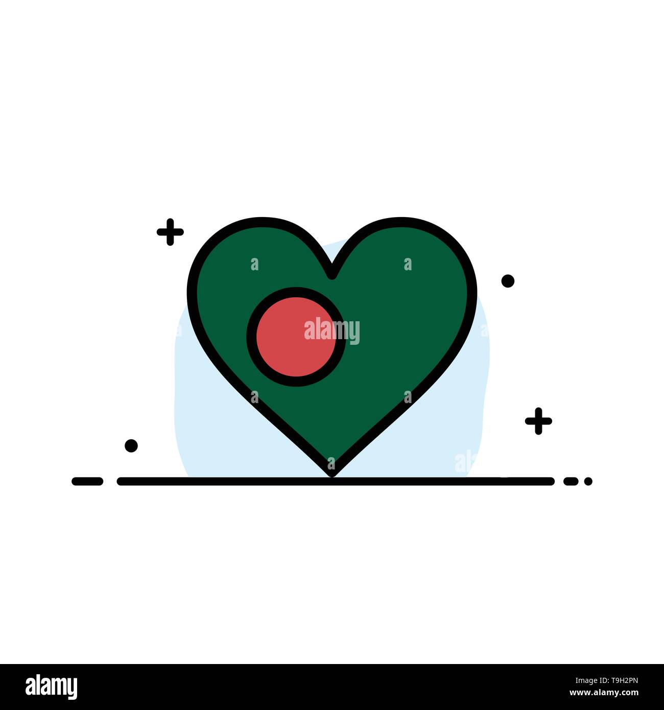 Country Heart Template