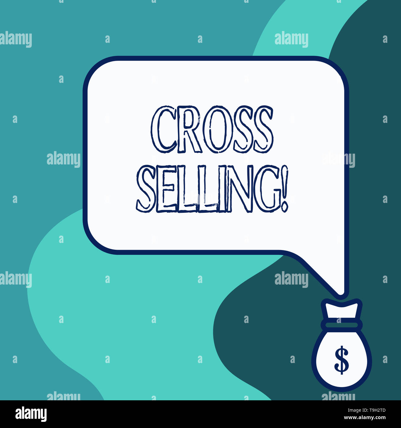 Handwriting text writing Cross Selling. Conceptual photo to sell ...