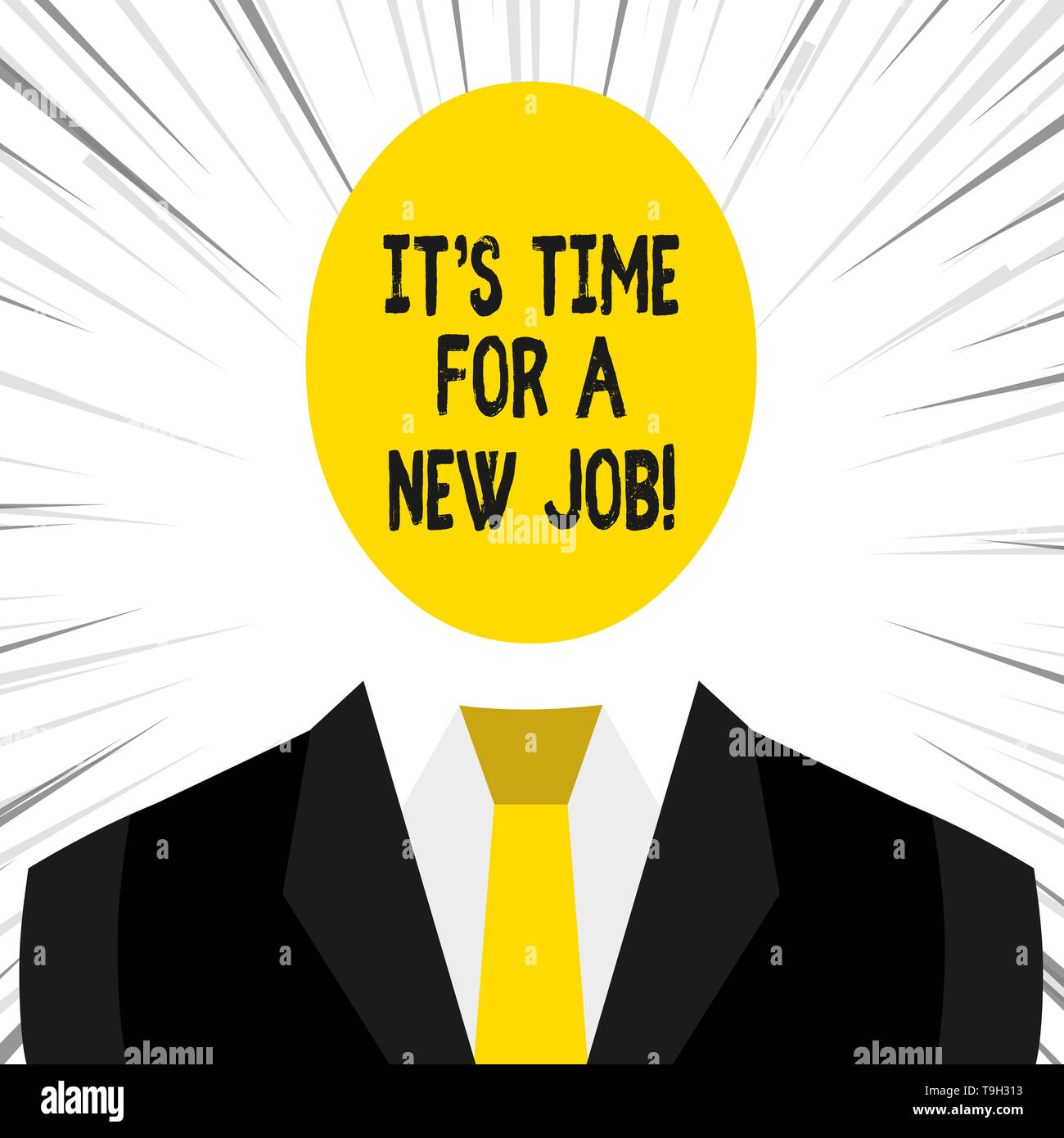 Writing note showing It S Time For A New Job. Business concept for ...