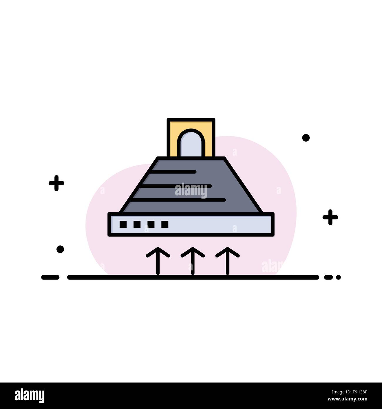 Kitchen hob extractor Stock Vector Images - Alamy