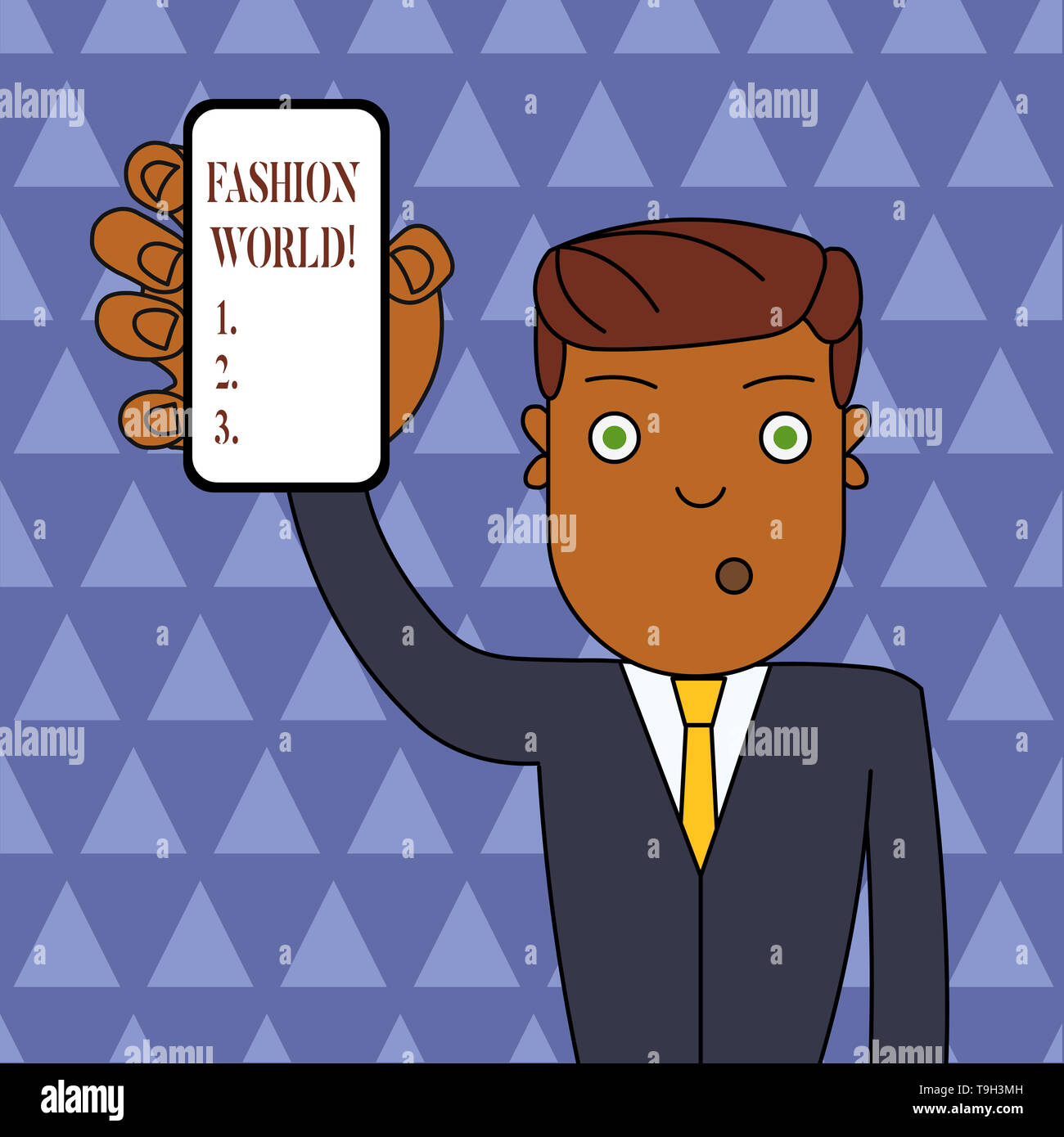 Handwriting text writing Fashion World. Conceptual photo world that ...