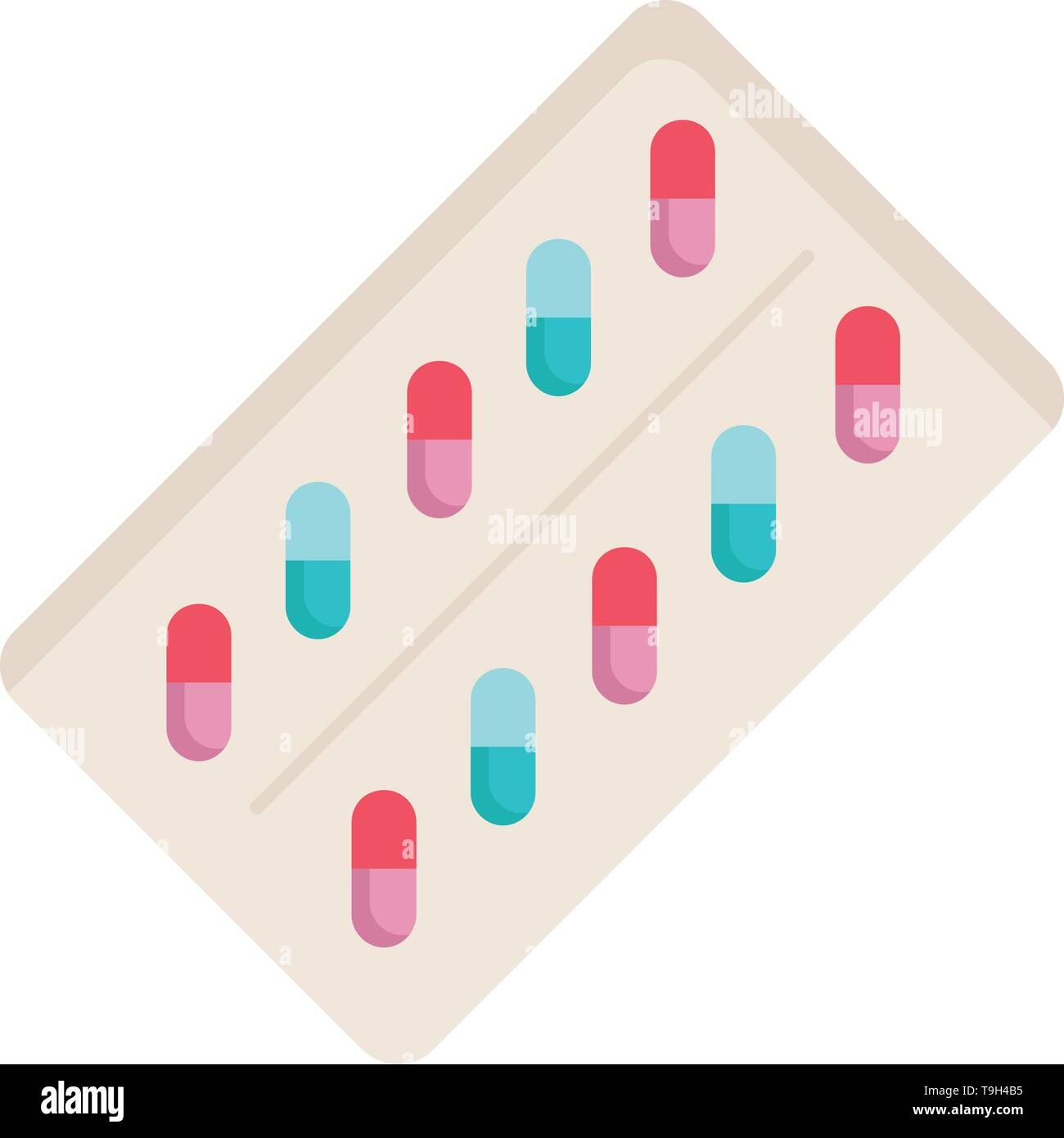 Packet tablets Stock Vector Images - Alamy