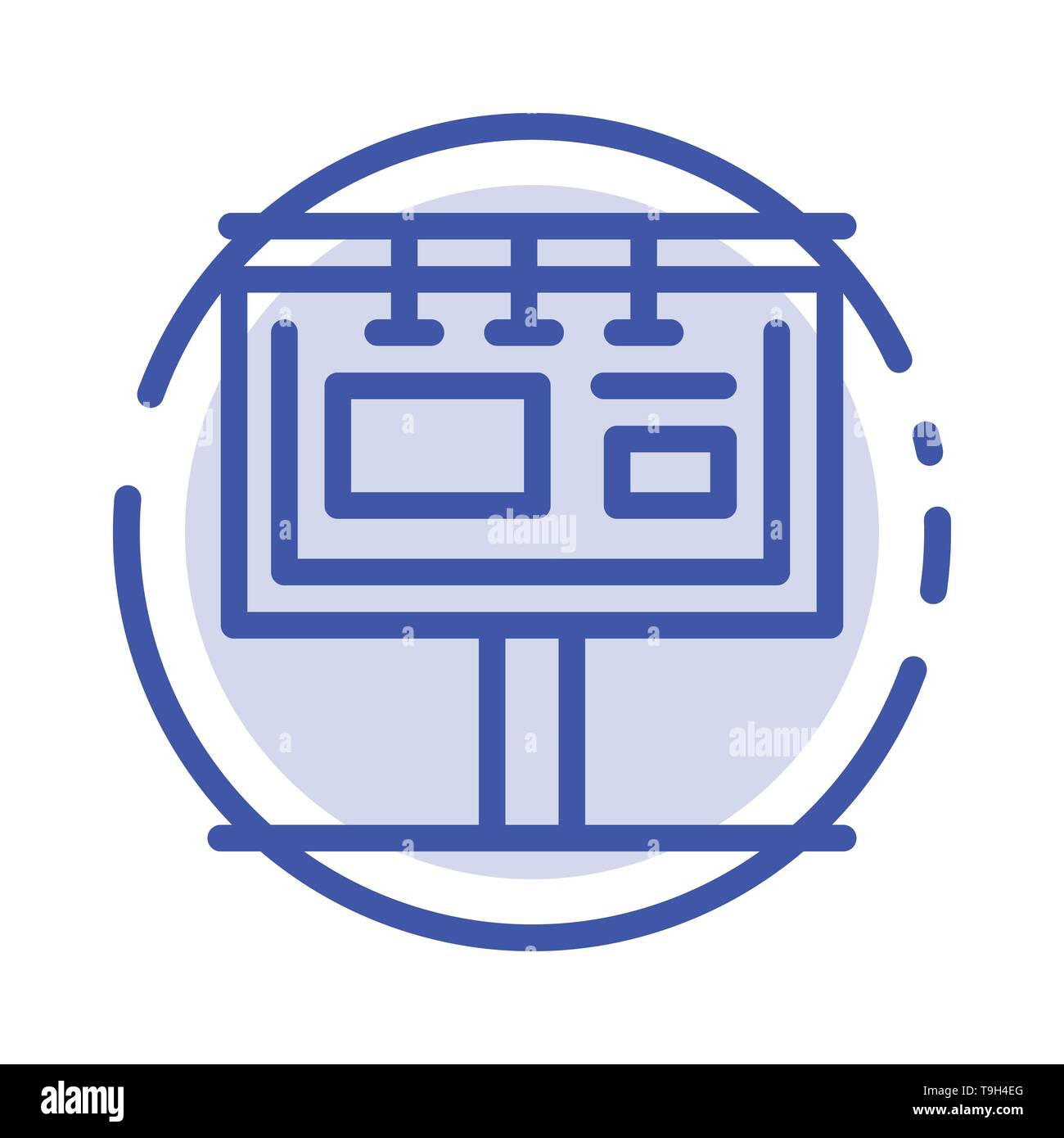 Mock up signboard Stock Vector Images - Alamy