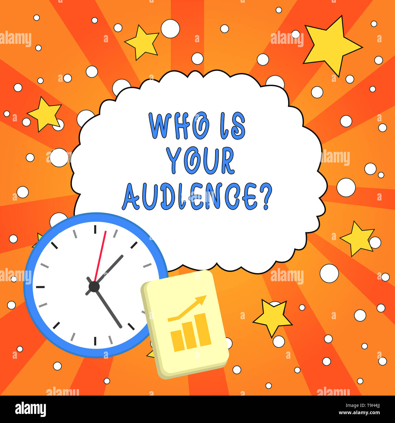 Text sign showing Who Is Your Audience Question. Business photo ...