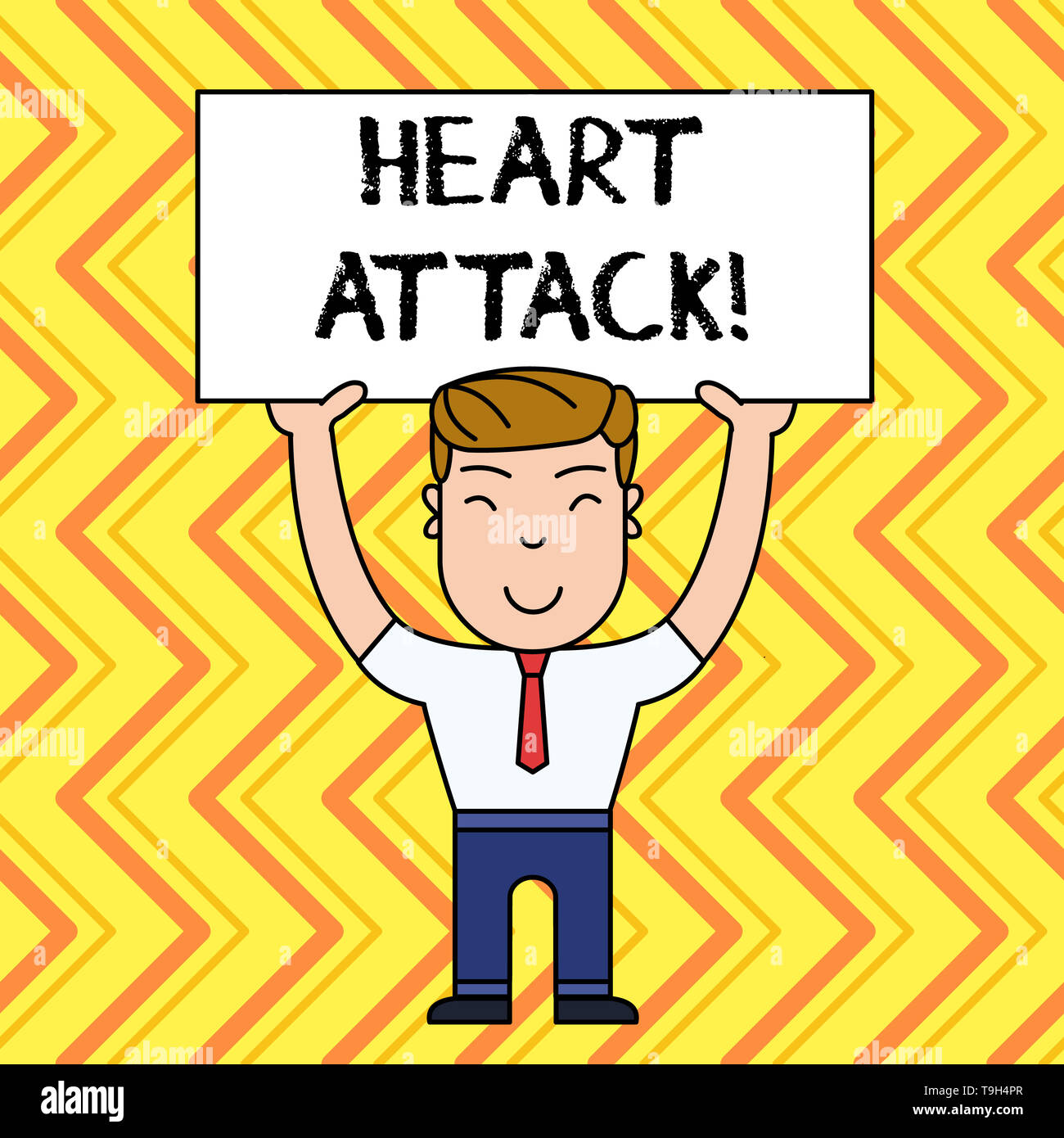 Handwriting text Heart Attack. Conceptual photo sudden occurrence of ...