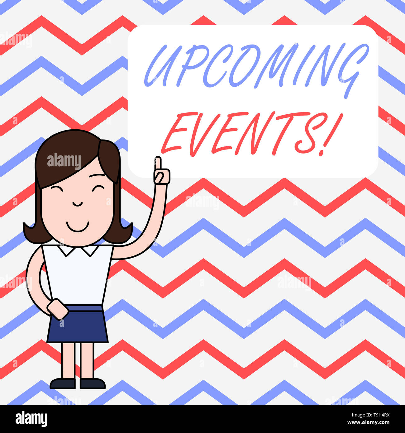 Handwriting text writing Upcoming Events. Conceptual photo thing that ...