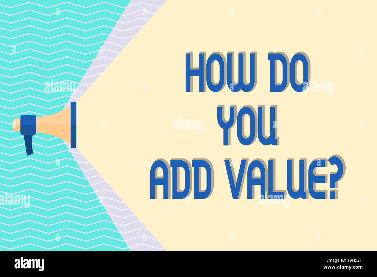 Conceptual hand writing showing How Do You Add Value Question. Concept ...