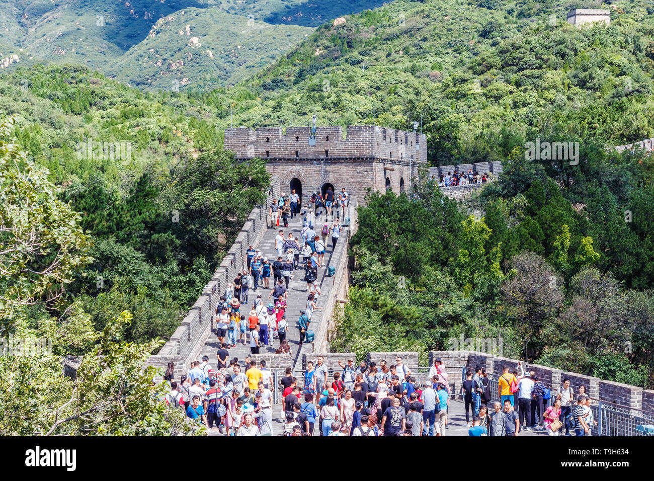 Climbing the great wall hi-res stock photography and images - Alamy