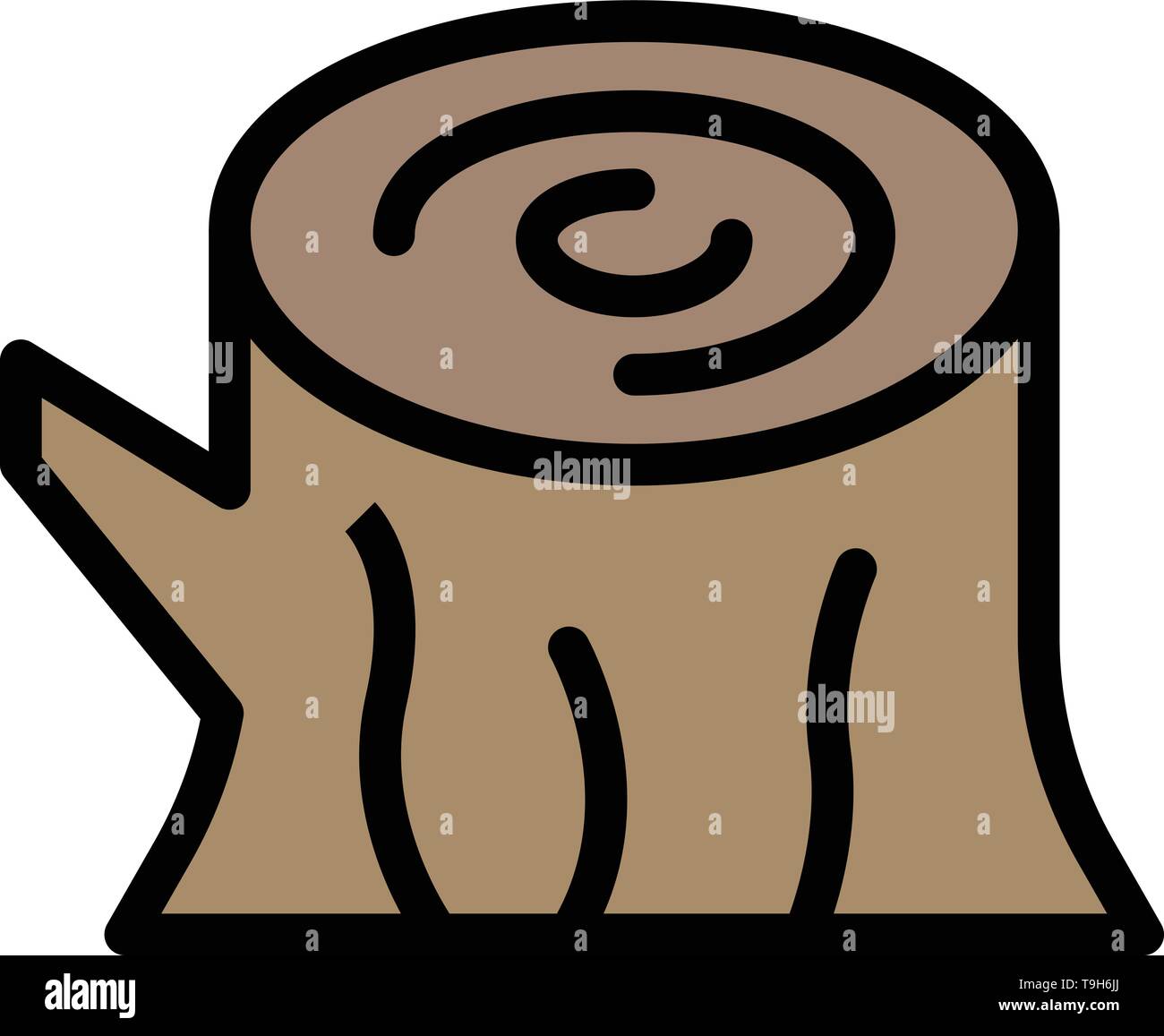 Timber trail Stock Vector Images - Alamy