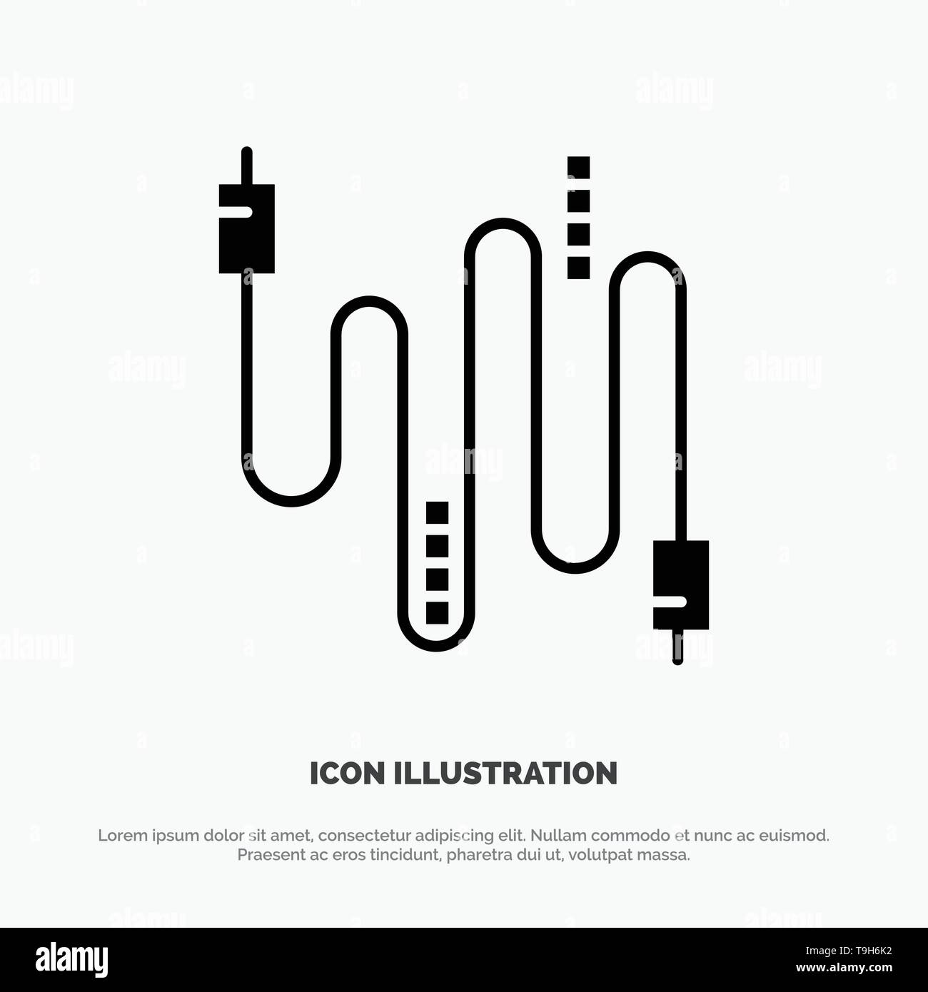 Cable communication communication Stock Vector Images - Alamy