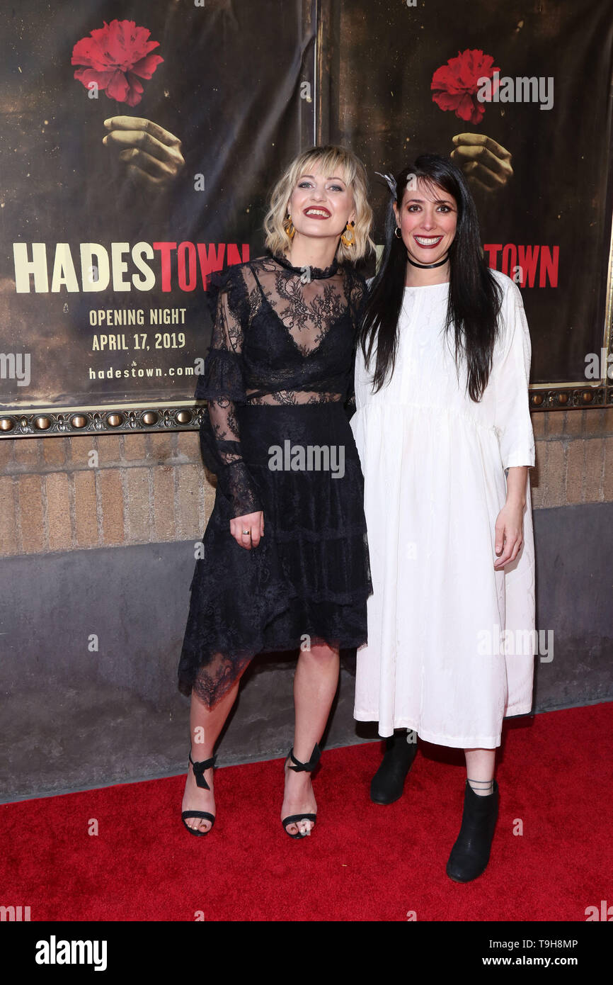 Opening night of Hadestown at the Walter Kerr Theatre - Arrivals ...