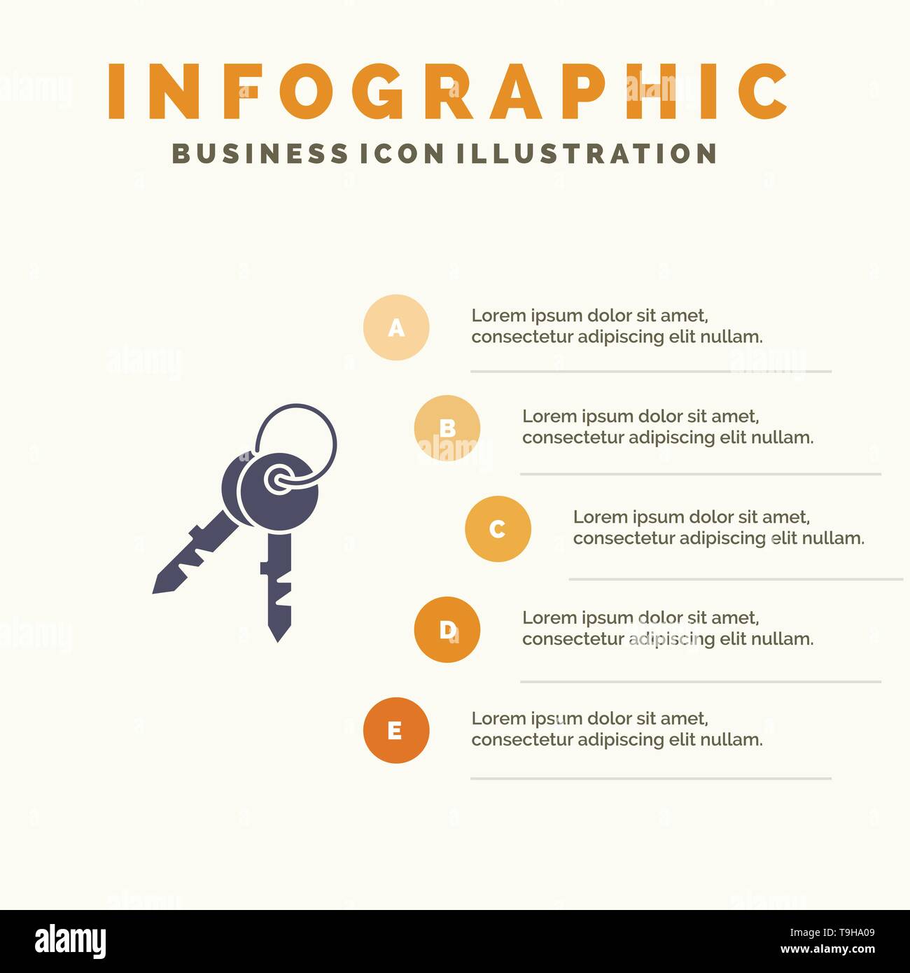 The 5 keys to success hi-res stock photography and images - Alamy